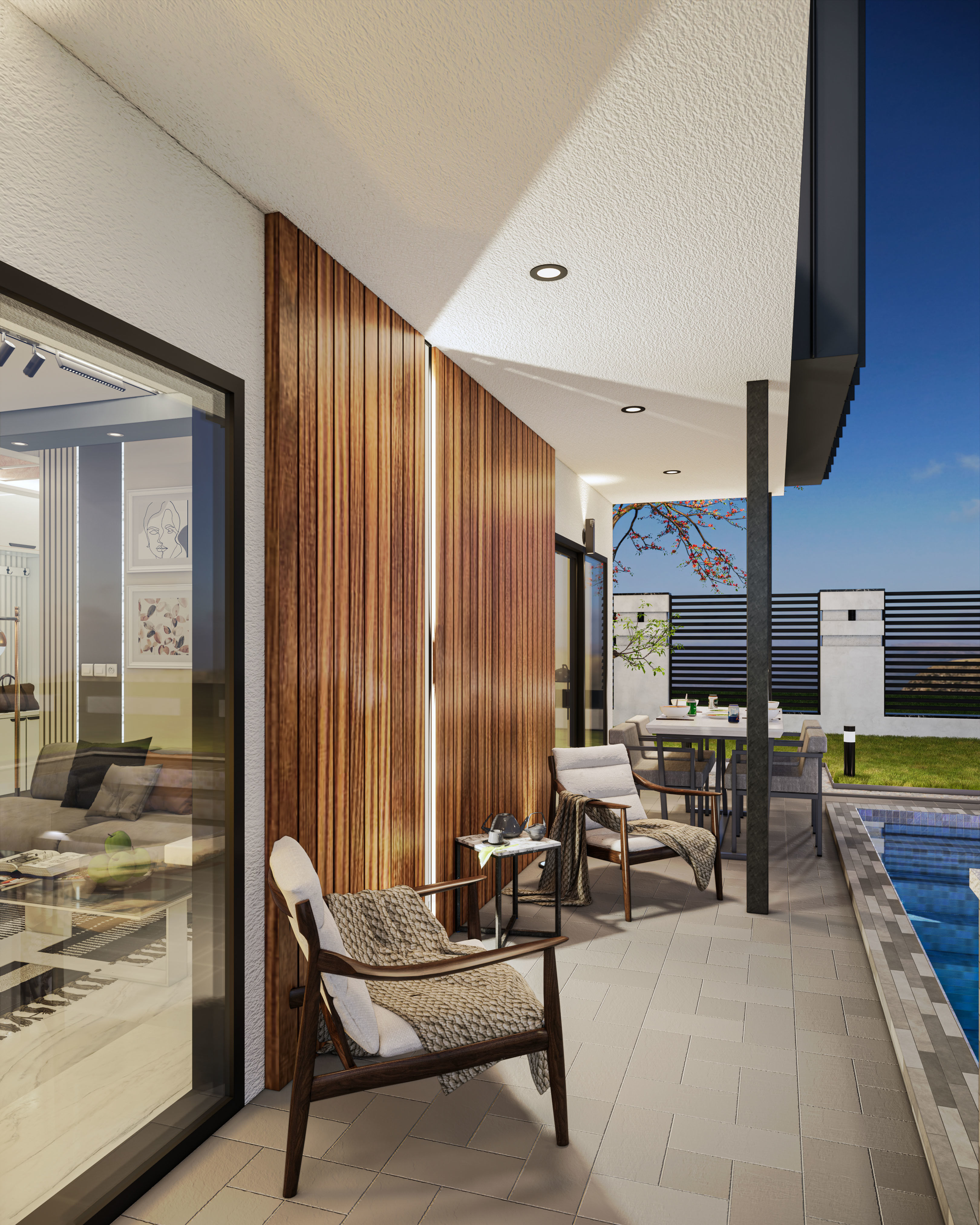 sketchup enscape render scene 3D model | CGTrader