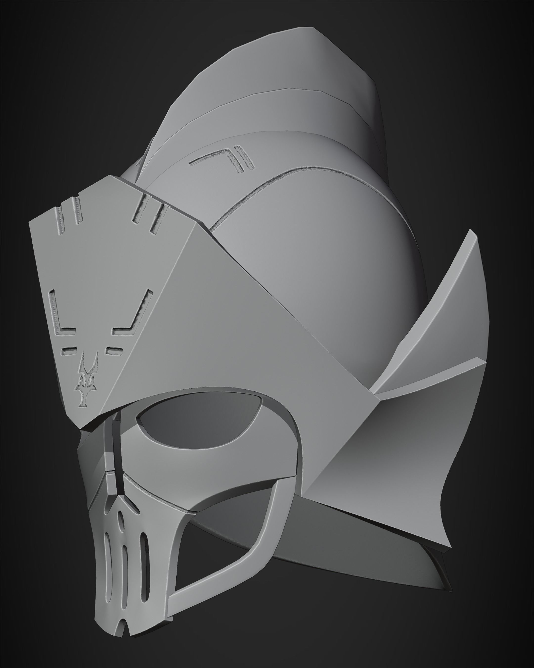 Star Wars Darth Bane Helmet for Cosplay 3D model 3D printable | CGTrader