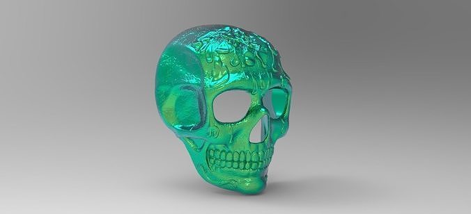 SKULL MASK STL 3D model 3D printable | CGTrader