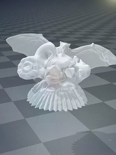 Bat Cactus 3D model 3D printable | CGTrader