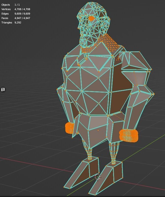 3D model Character VR / AR / low-poly | CGTrader