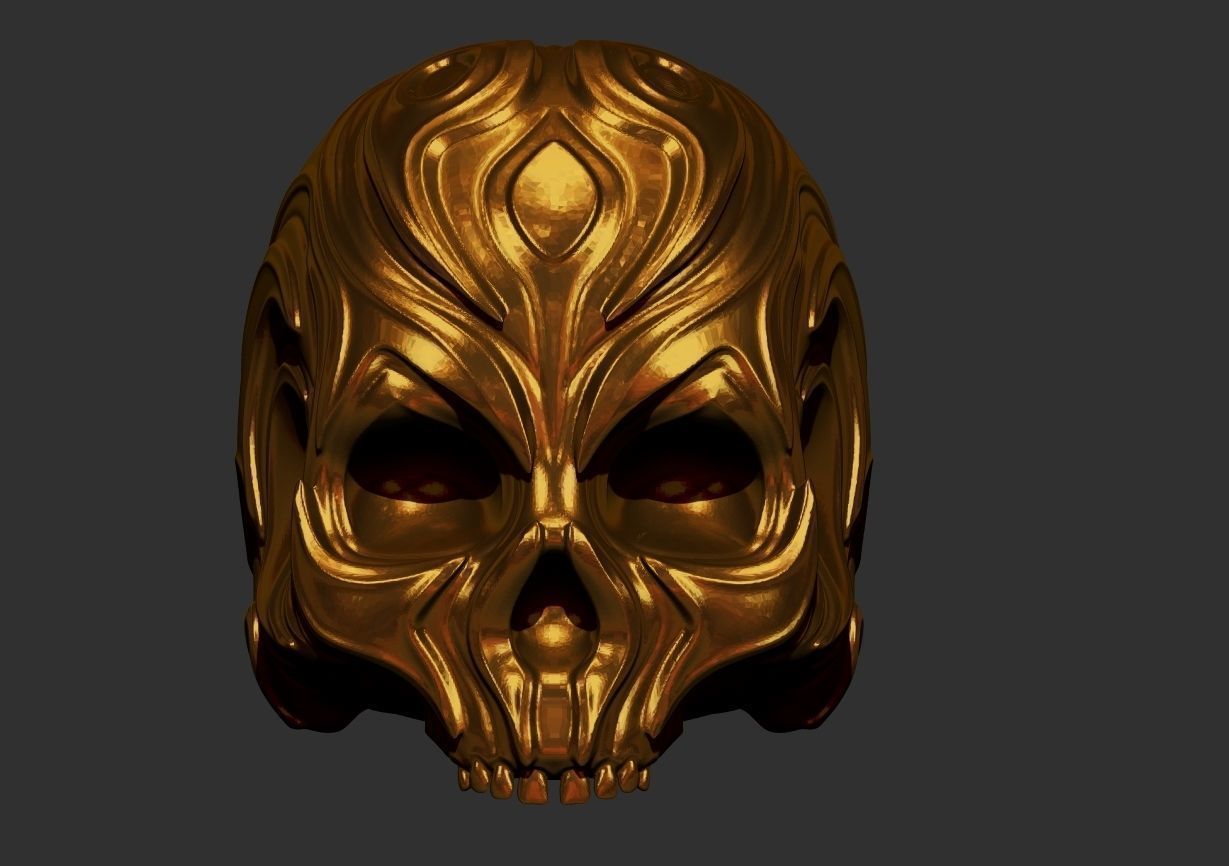 Call skull 3D model 3D printable | CGTrader