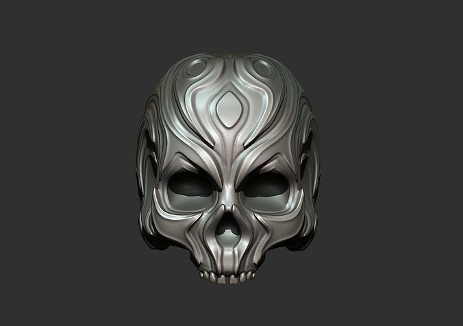Call skull 3D model 3D printable | CGTrader
