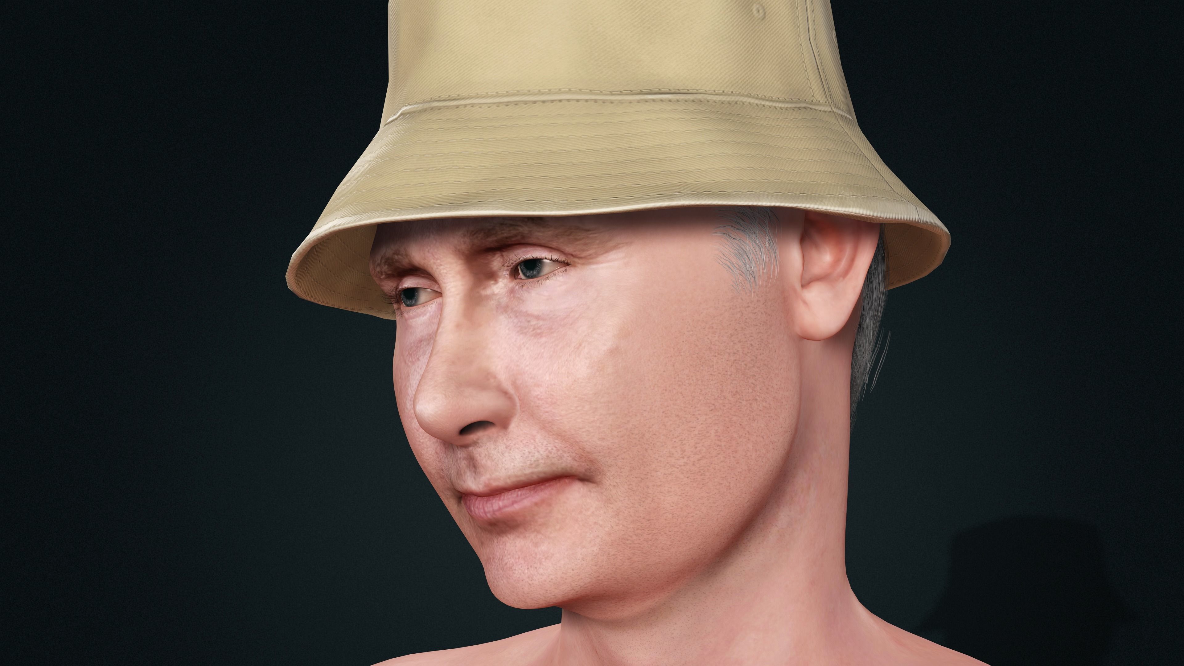 3D model Vladimir Putin Character VR / AR / low-poly | CGTrader