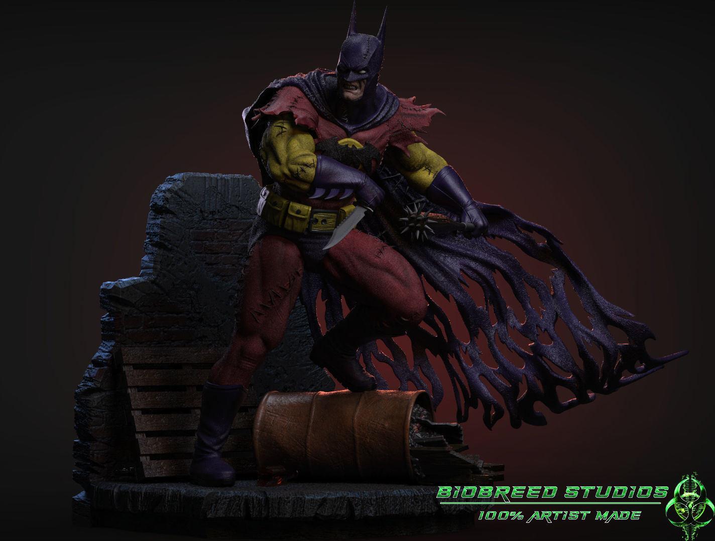 Batman Zur-En-Arrh 3D model 3D printable | CGTrader