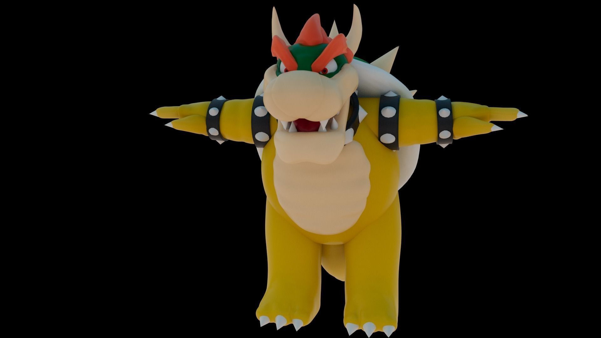 3D model Bowser VR / AR / low-poly | CGTrader