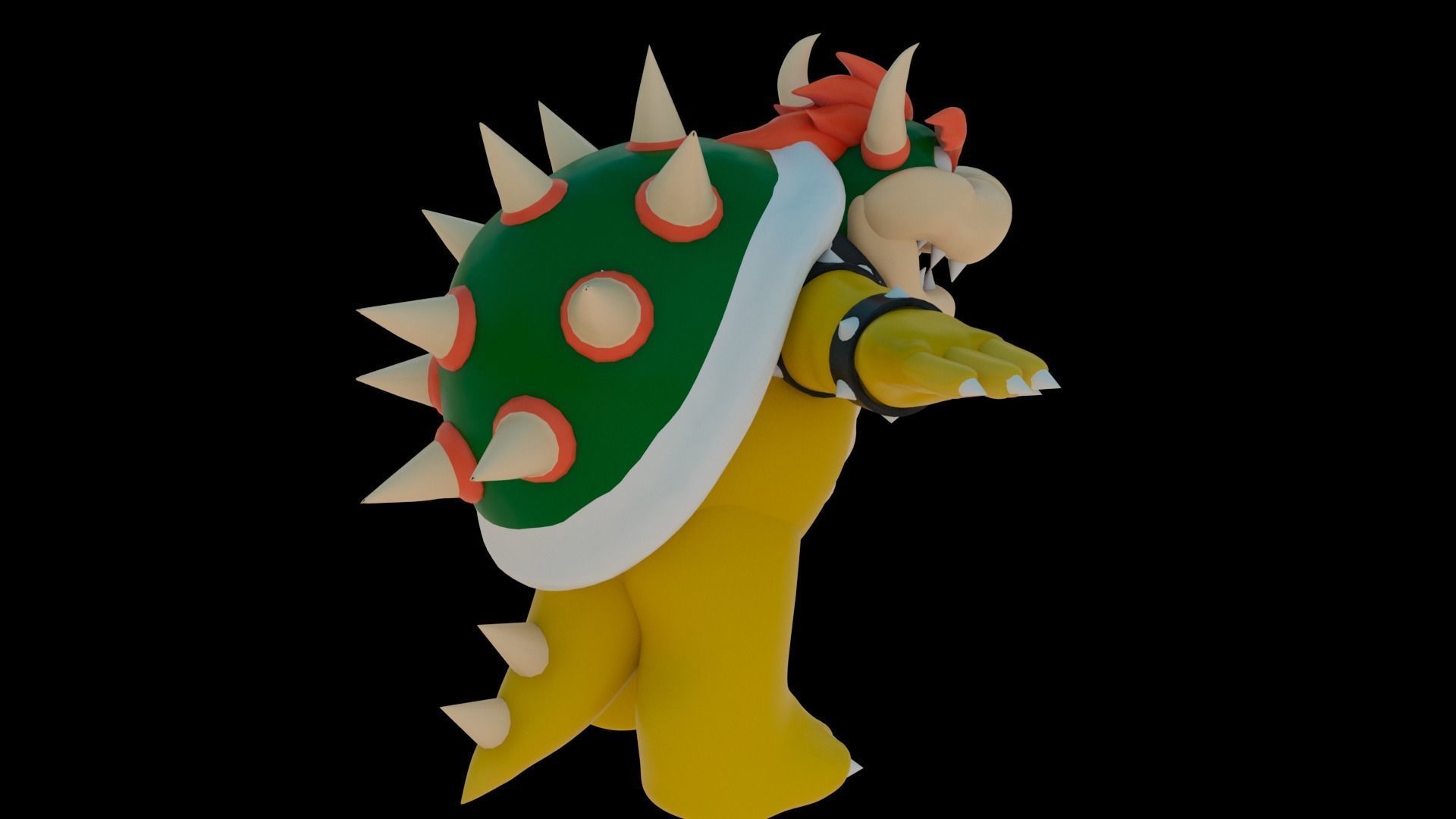 3D model Bowser VR / AR / low-poly | CGTrader