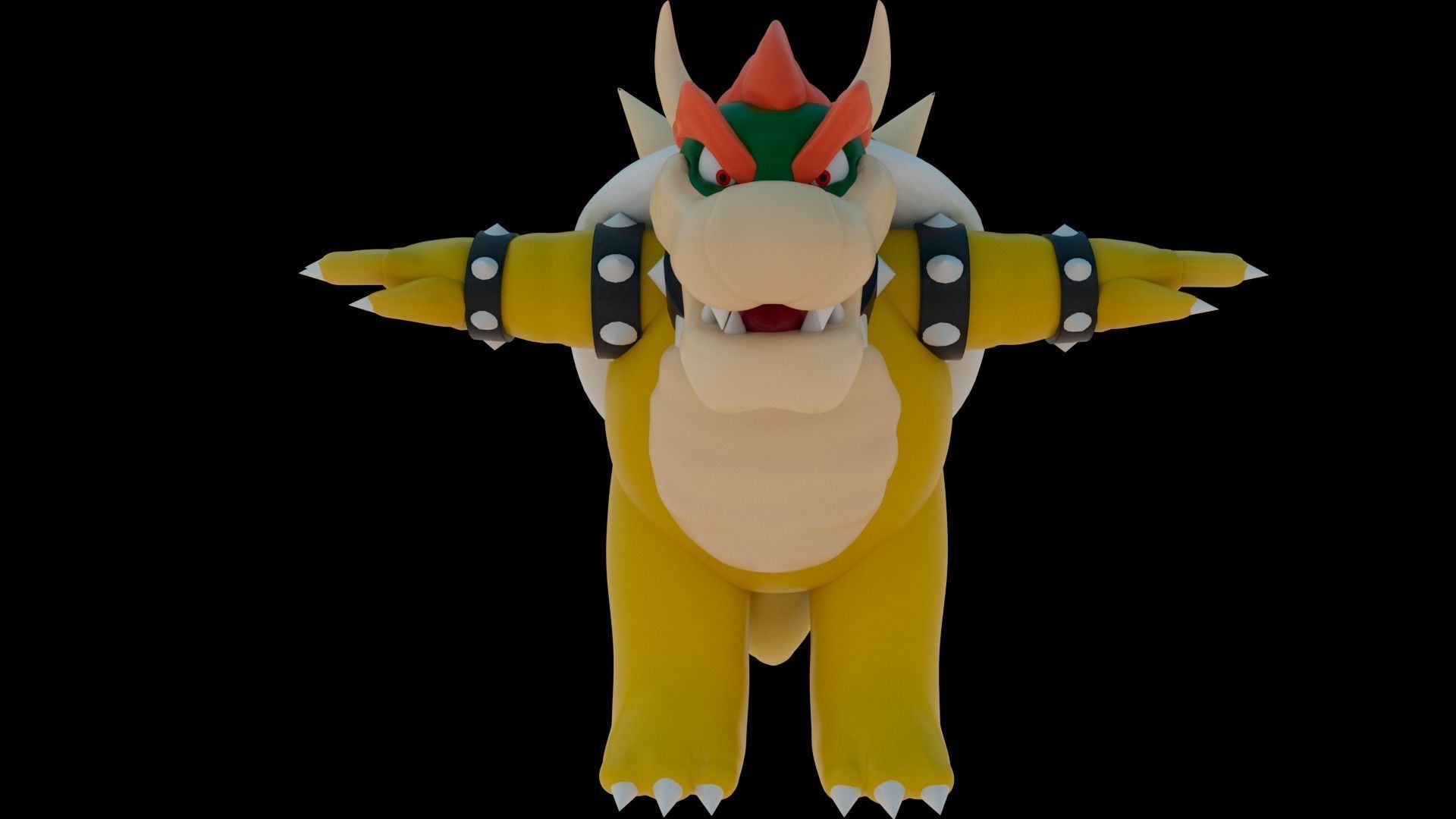 3D model Bowser VR / AR / low-poly | CGTrader