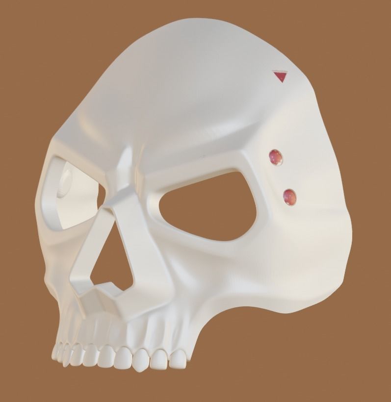 Ghost Mask Cosplay Holloween Call of Duty Modern Warfare 3D model 3D ...