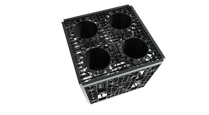 3D model Flo-Vault Modular Tank System VR / AR / low-poly | CGTrader