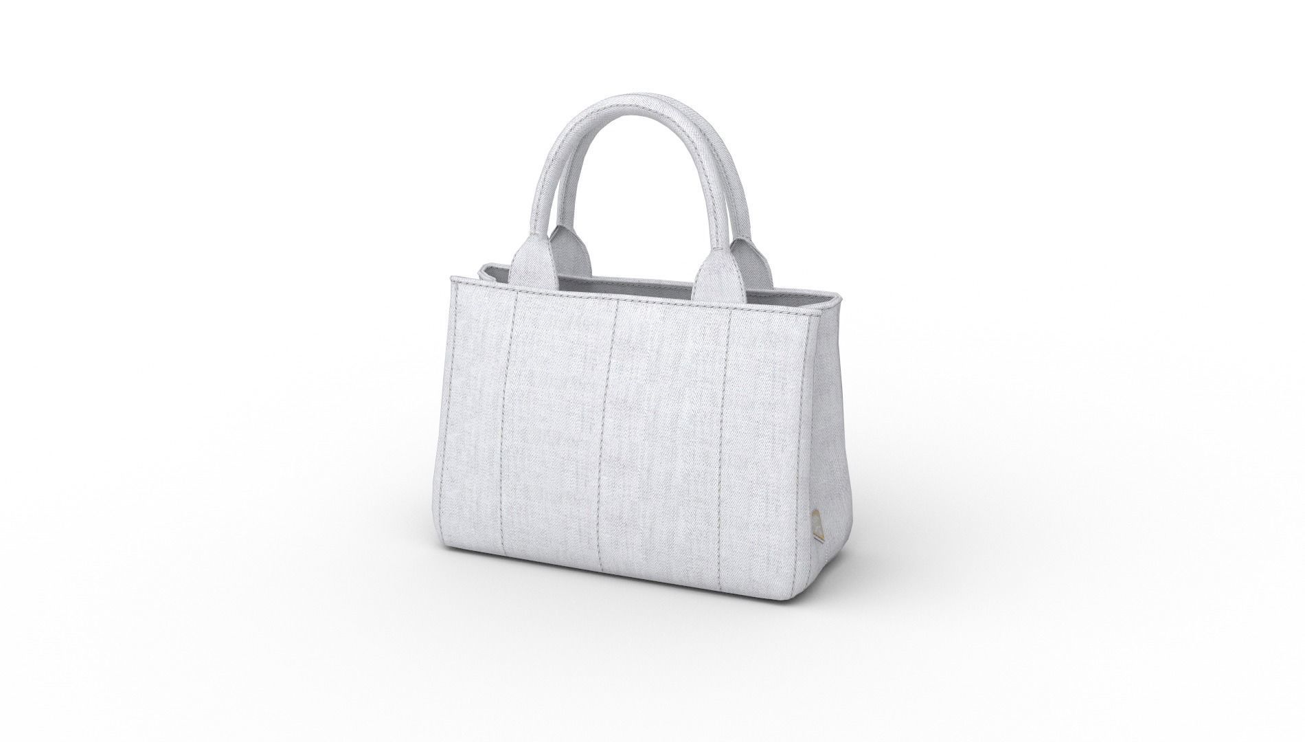 3D model handbag- Prada VR / AR / low-poly | CGTrader