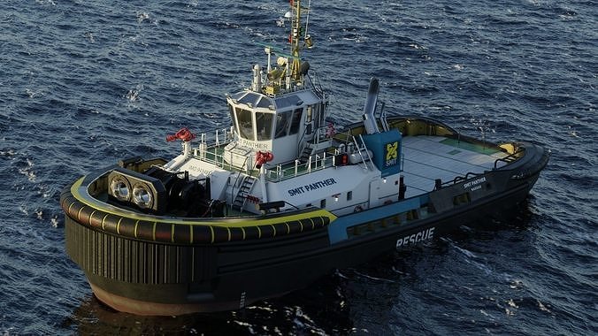 ASD Tug 3213 Smit Panther 3D model | CGTrader