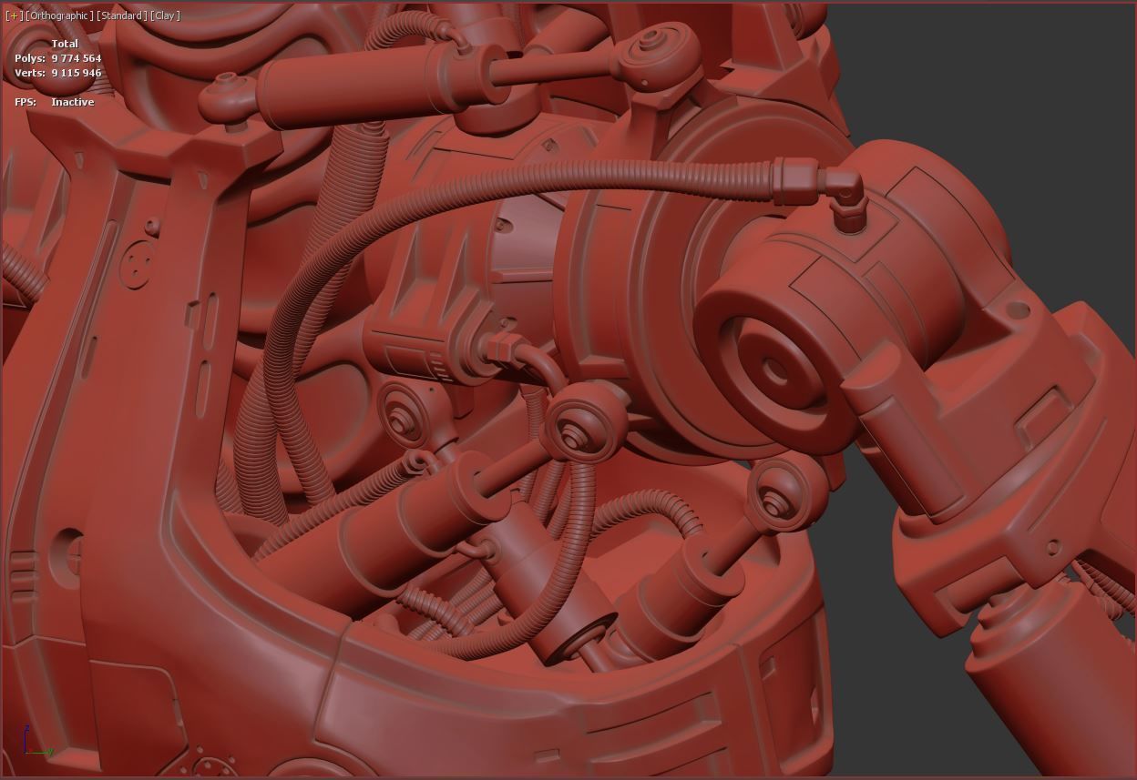 Terminator T-800 Endoskeleton Rekvizit T1 V2 3D model 3D printable ...