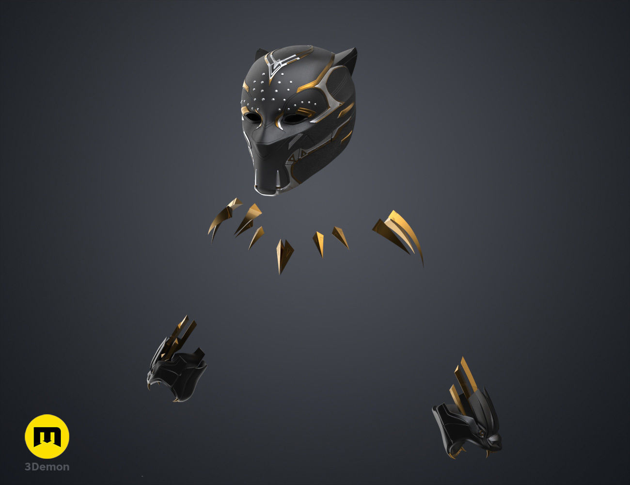 Shuris Necklace - Wakanda Forever 3D model 3D printable | CGTrader