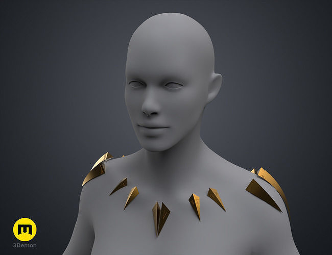 Shuris Necklace - Wakanda Forever 3D model 3D printable | CGTrader