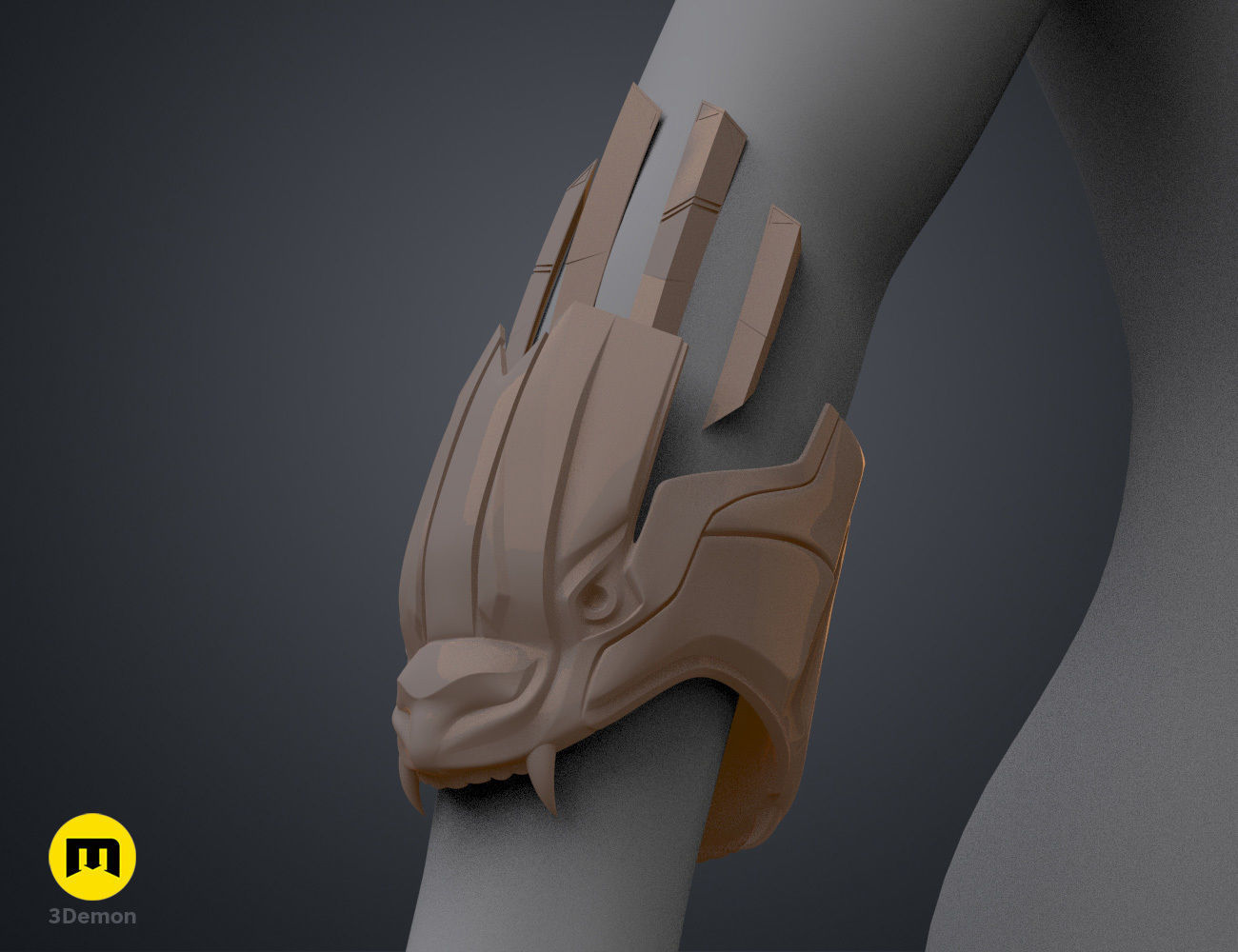 Shuris Vibranium Gauntlets - Wakanda Forever 3D model 3D printable ...