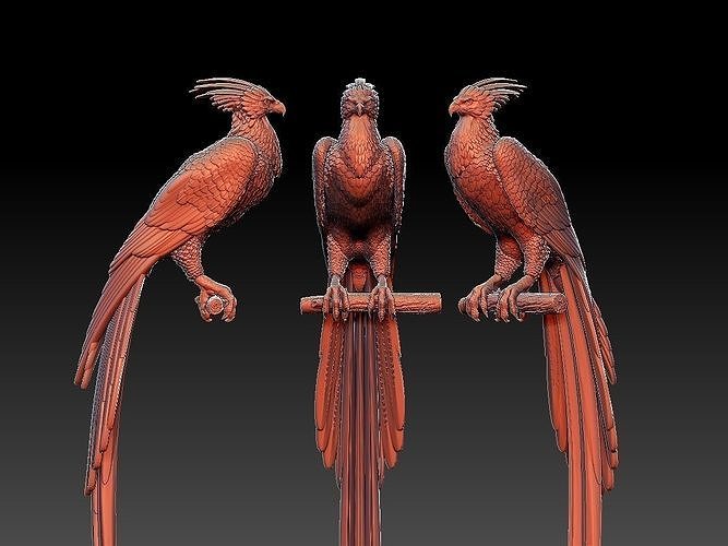 phoenix 3D model 3D printable | CGTrader