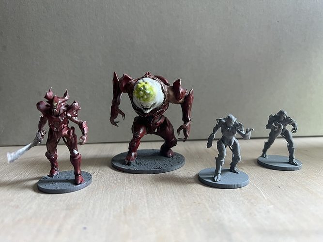 Destiny Hive Miniatures Collection free 3D model 3D printable | CGTrader