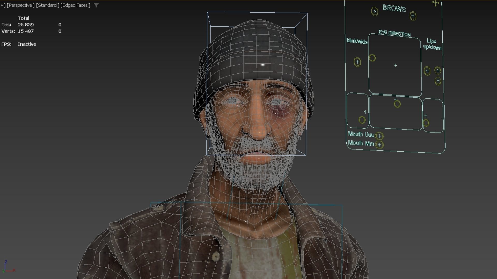 3D model Homeless person Vincent VR / AR / low-poly | CGTrader