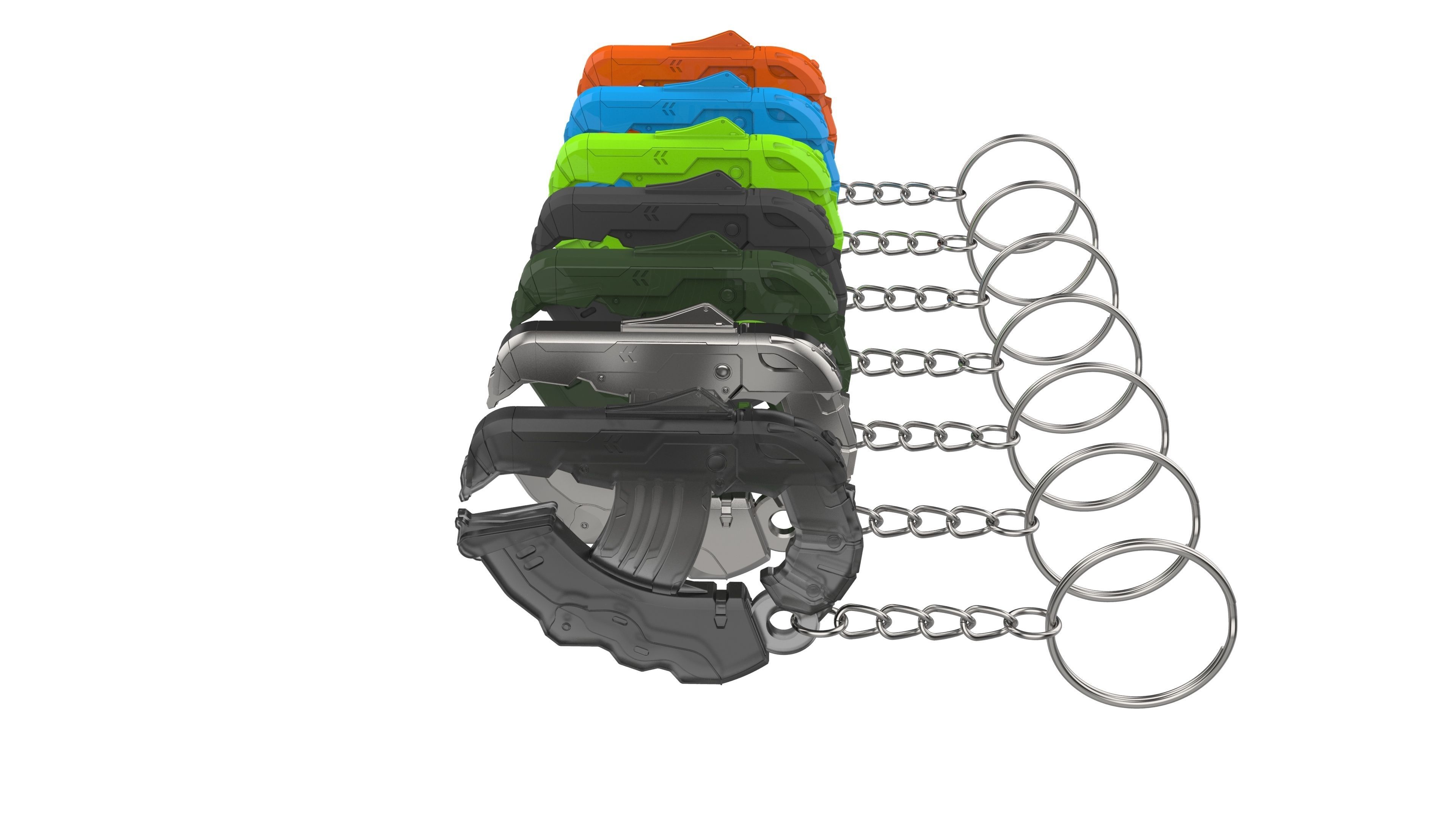 Keychain - H2A Plasma Cannon - Halo - Printable model - STL 3D model 3D ...
