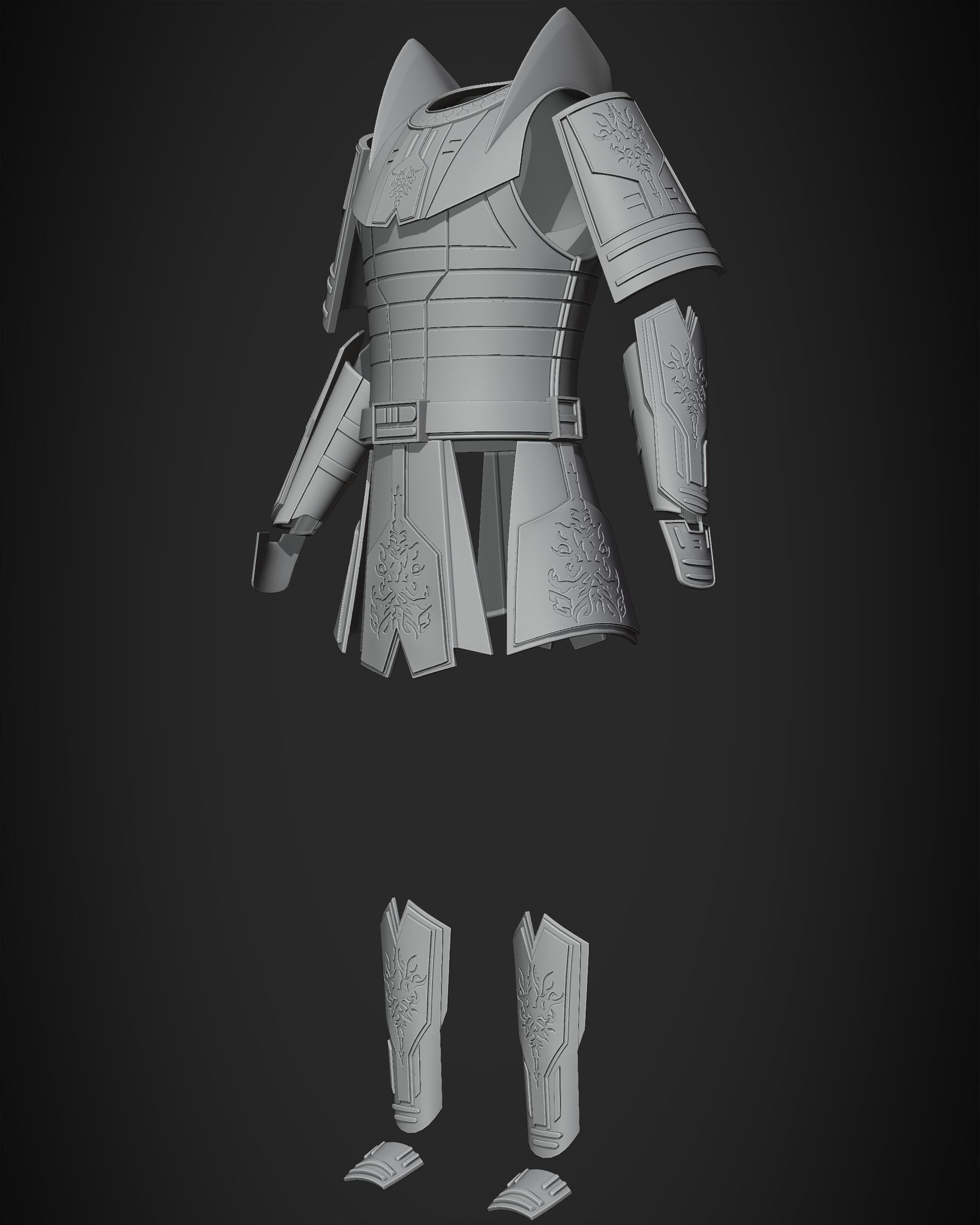 Star Wars Darth Bane Armor for Cosplay 3D model 3D printable | CGTrader