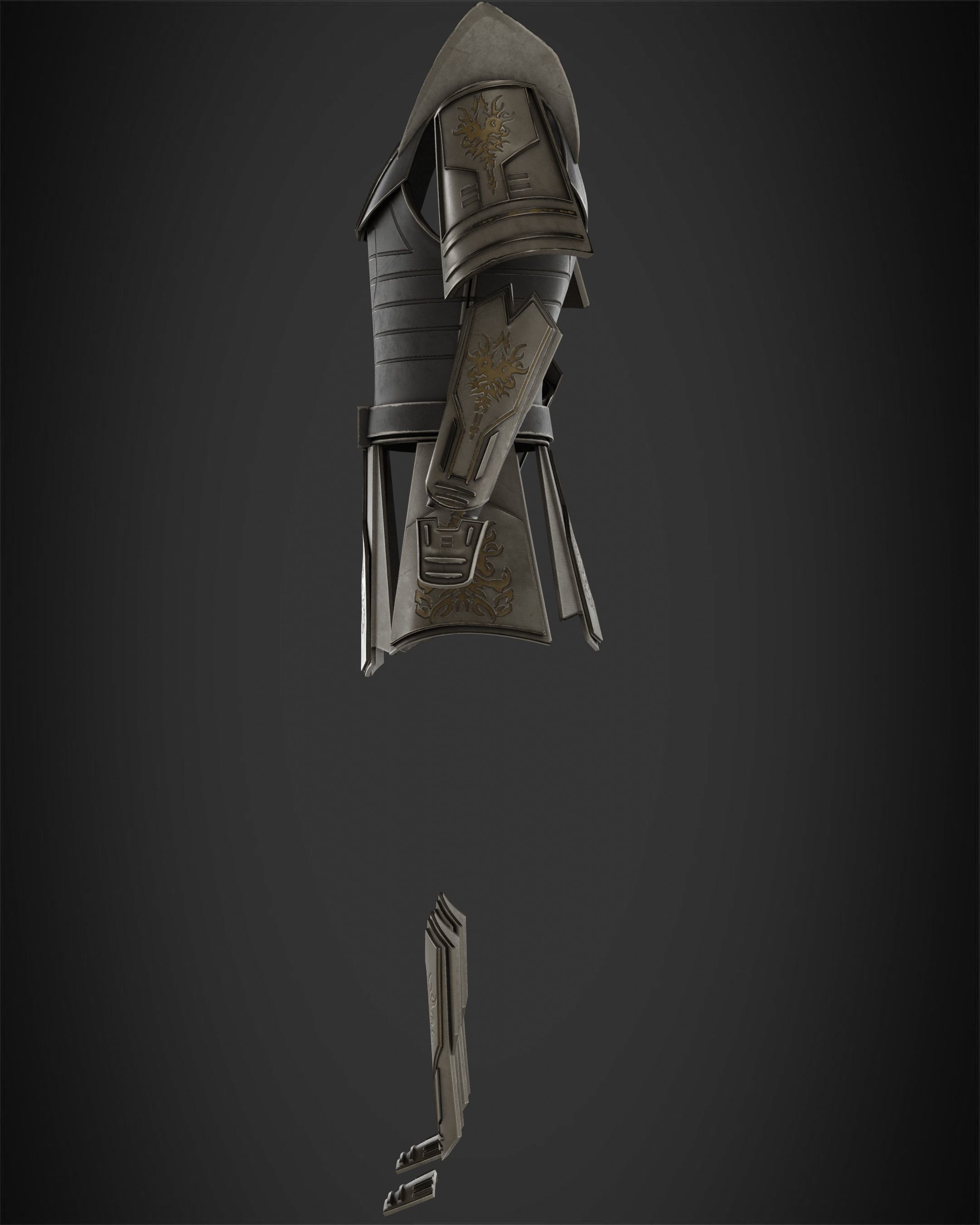 Star Wars Darth Bane Armor for Cosplay 3D model 3D printable | CGTrader