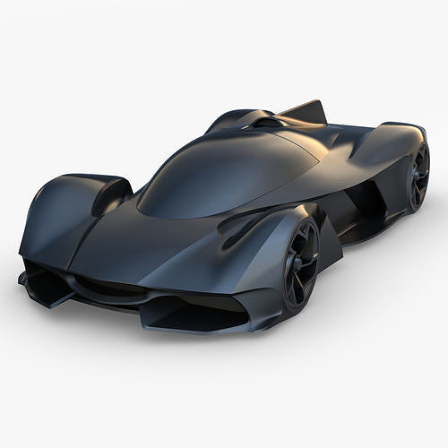 Hypercar Model 2 - basic 3D model | CGTrader