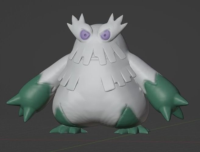 Abomasnow 3D model 3D printable | CGTrader