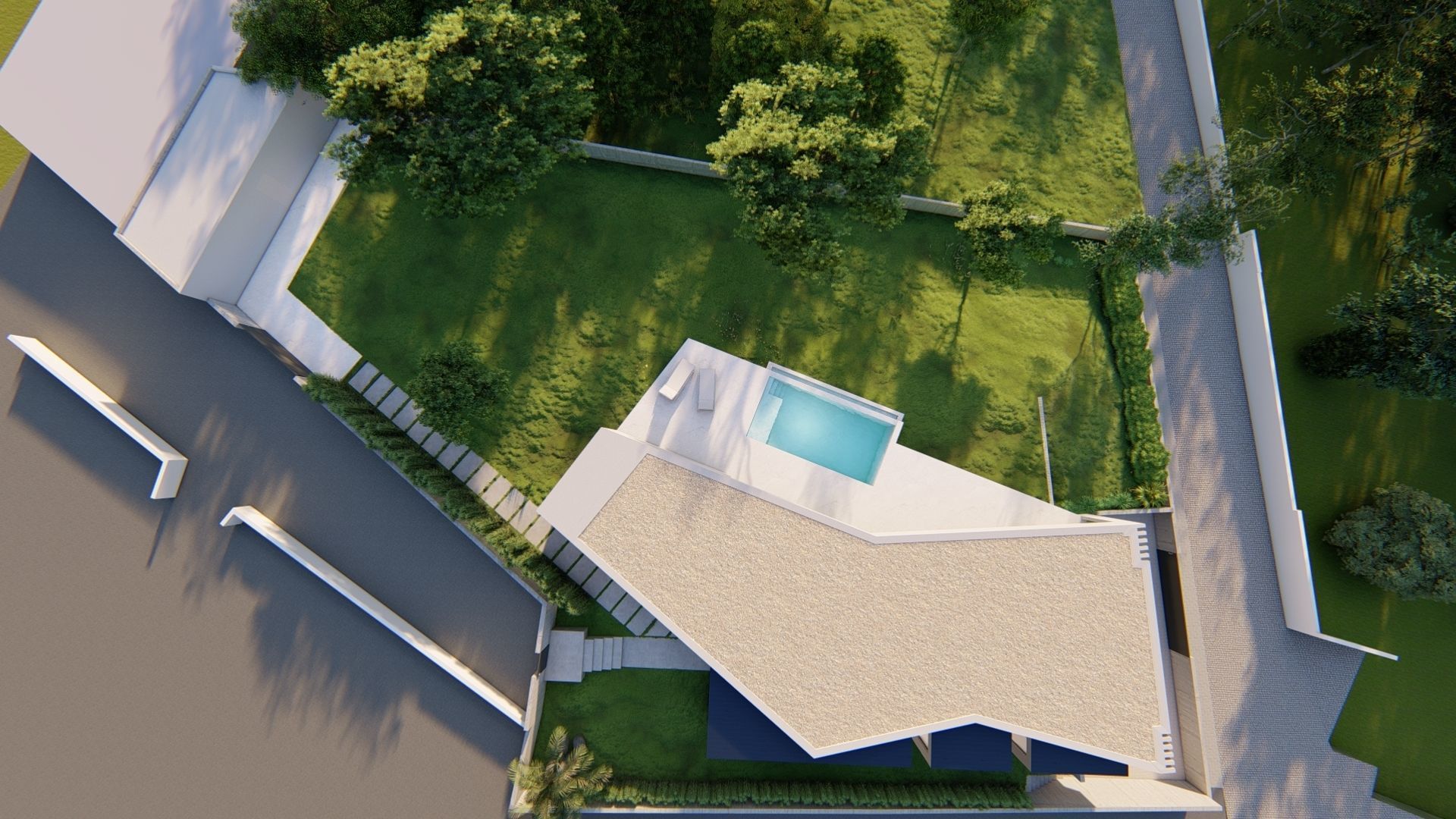 Minimalist and personal House 3D model | CGTrader