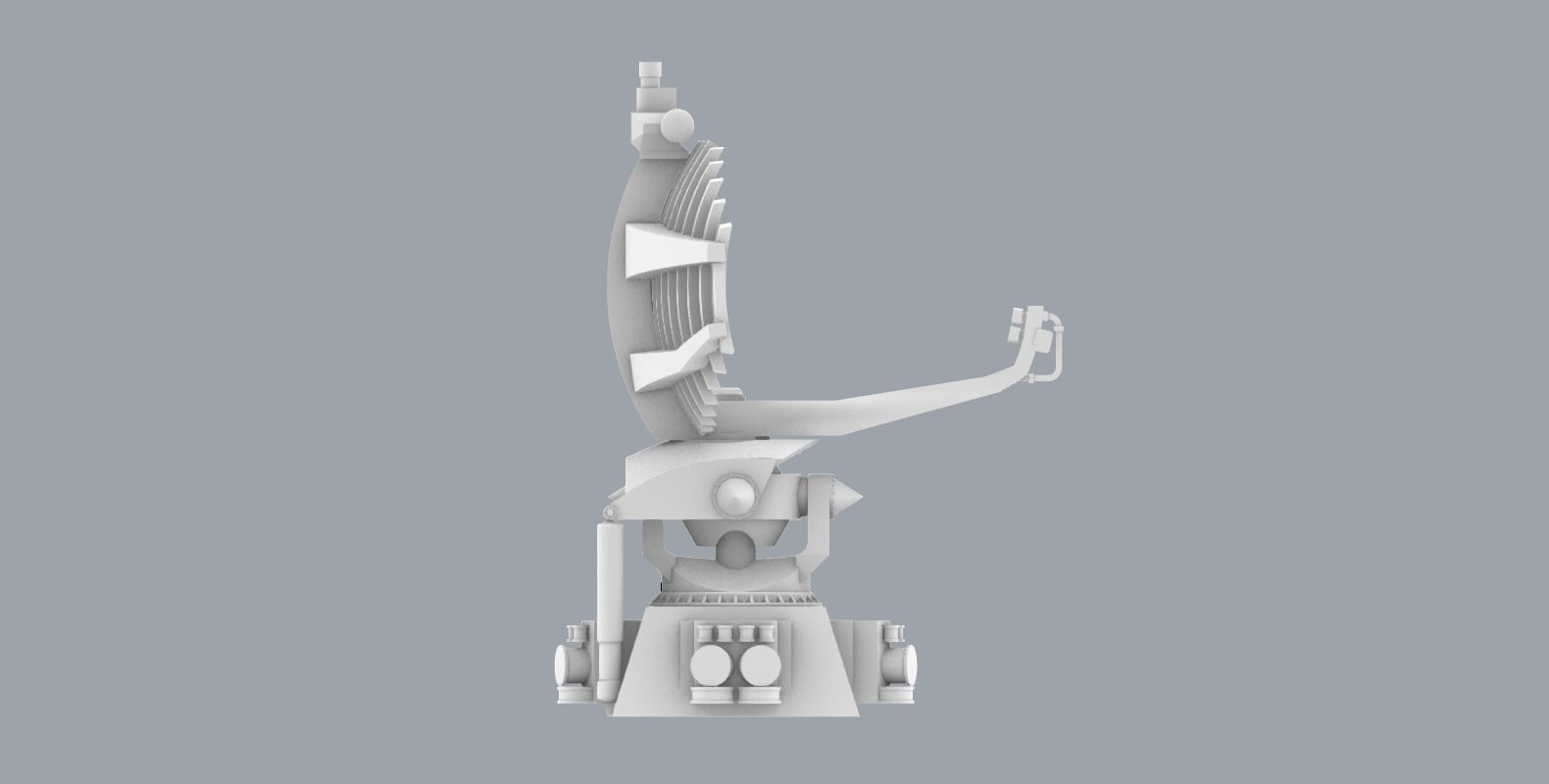 3D model Radar AN SPQ DA 08 VR / AR / low-poly | CGTrader