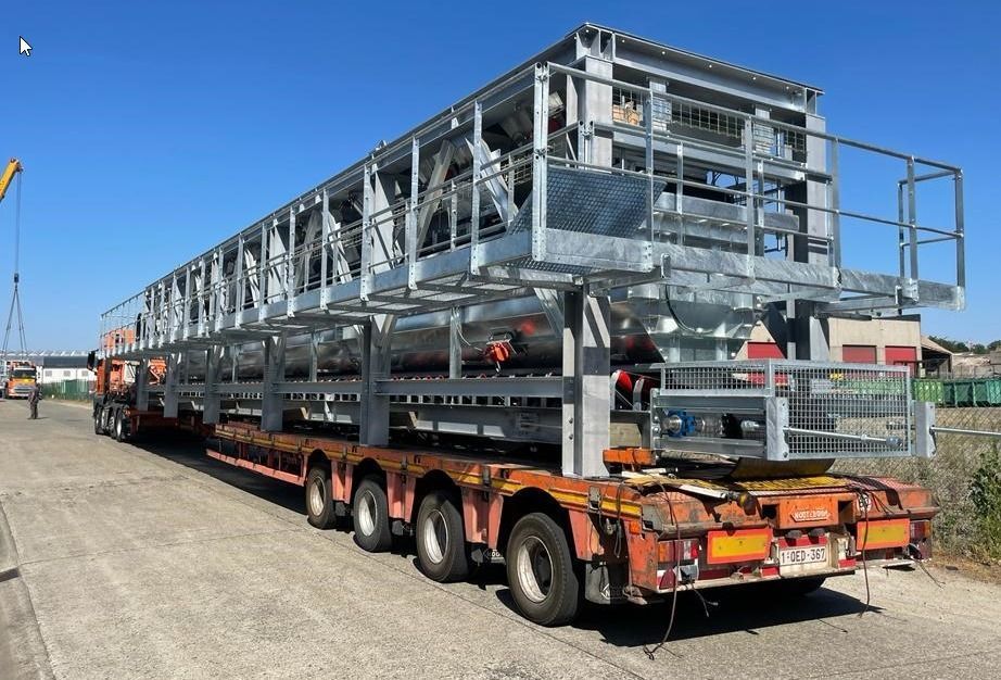 Concrete batching plant hopper feeders 200Ton-Hour 3D model | CGTrader