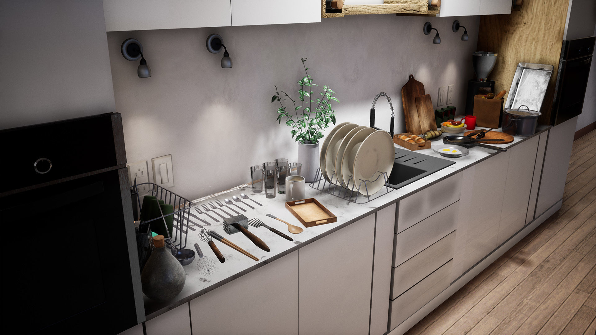 3D model Ultimate Kitchen Utensils Pack VR / AR / low-poly | CGTrader