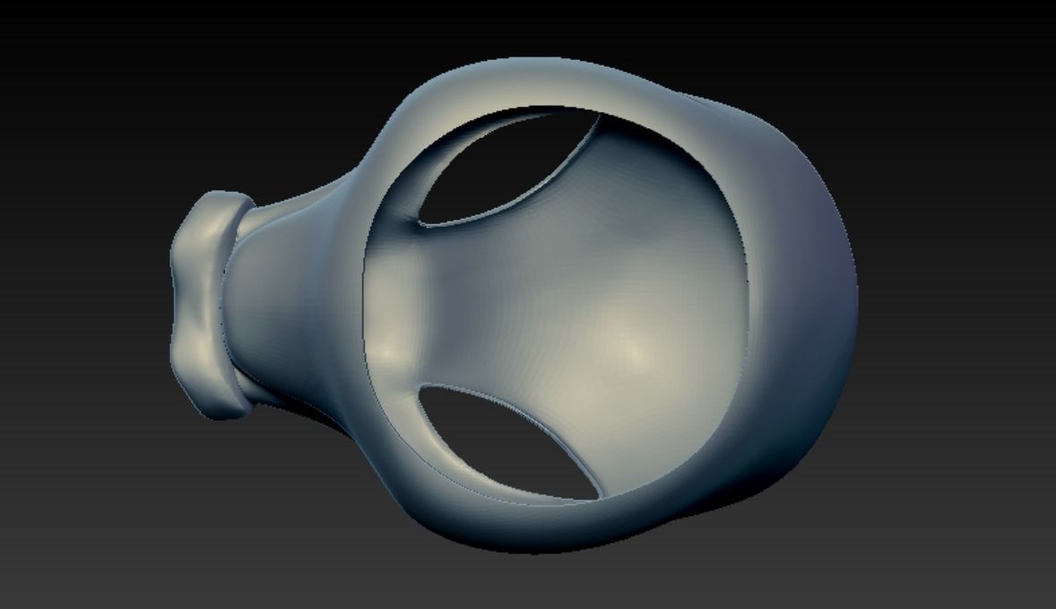 Hashibira Inosuke 3D skull mask 3D model 3D printable | CGTrader