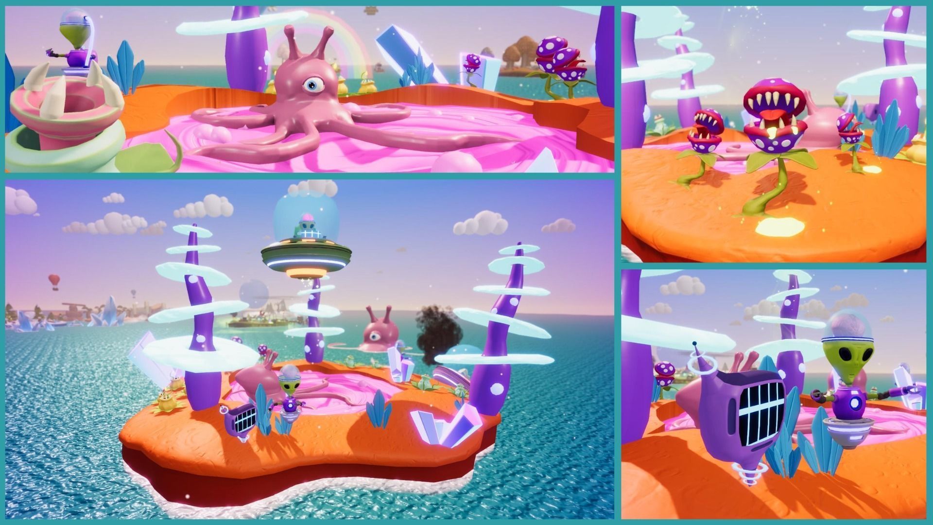 3D model Various Environment Islands Unity URP VR / AR / low-poly ...