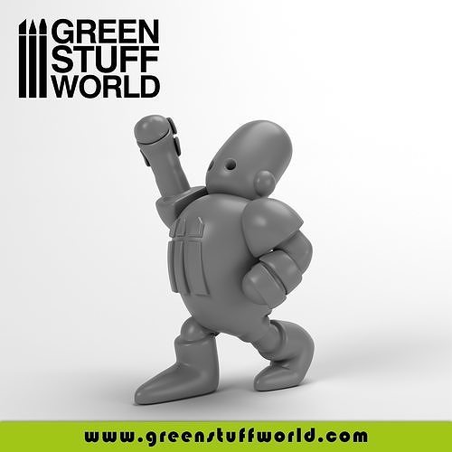 GreenStuffWorld - Stuffy - TakeOff free 3D model 3D printable | CGTrader