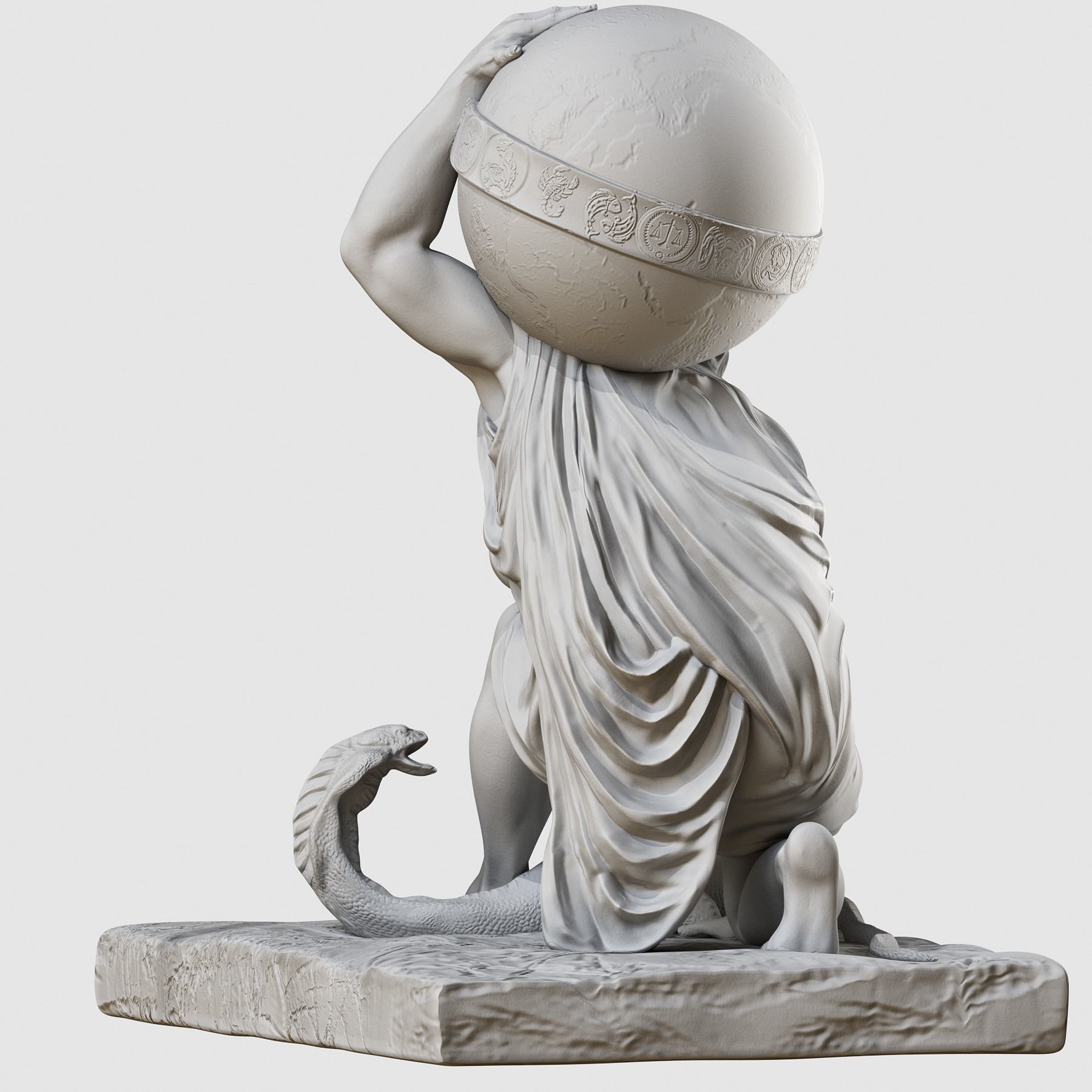 Atlas Atlant 3D model 3D printable | CGTrader
