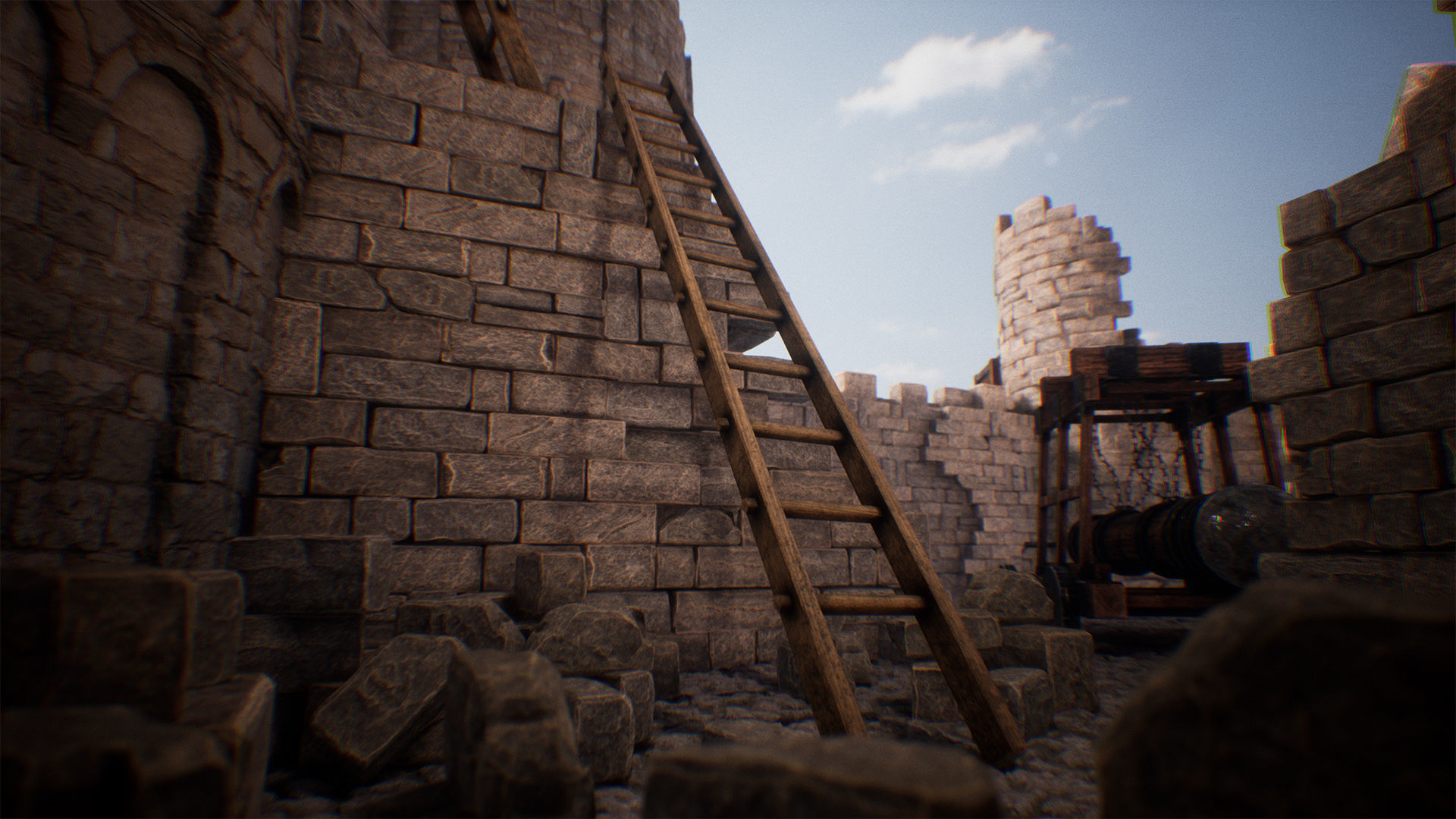 3D model Medieval Siege Engines 11 Assets VR / AR / low-poly | CGTrader