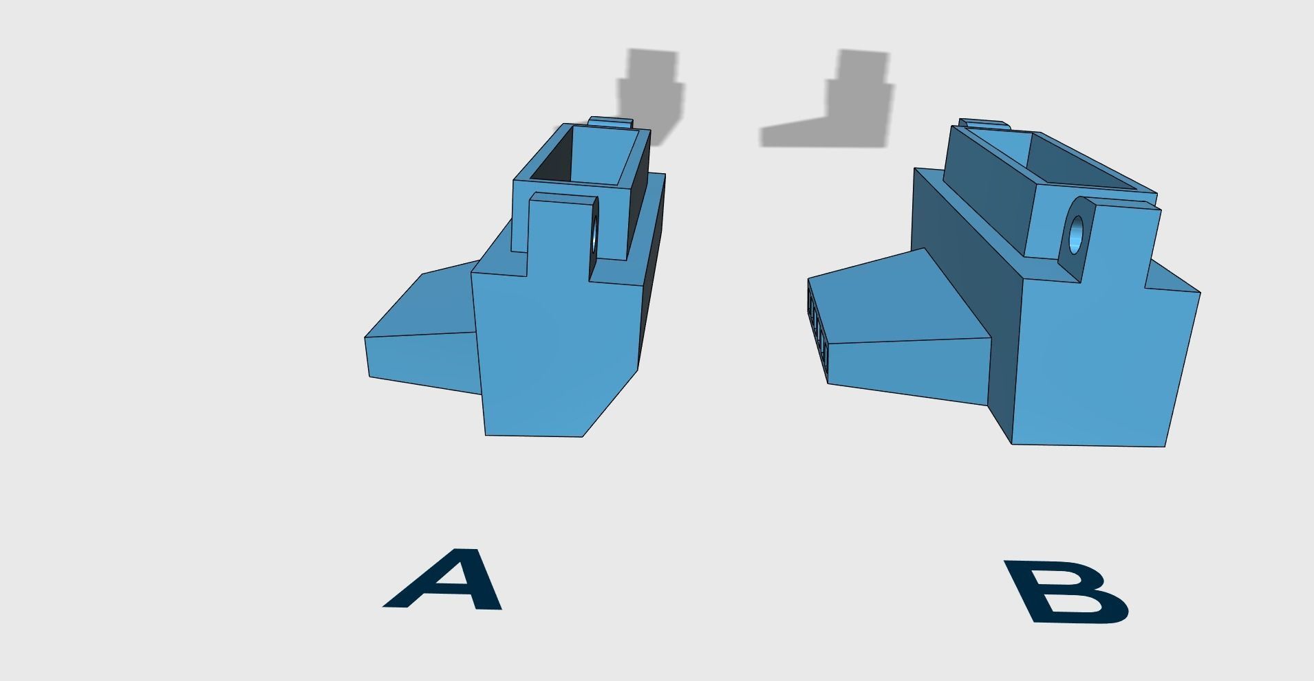 Fan Duct for Geeetech A20 easy print free 3D model 3D printable | CGTrader