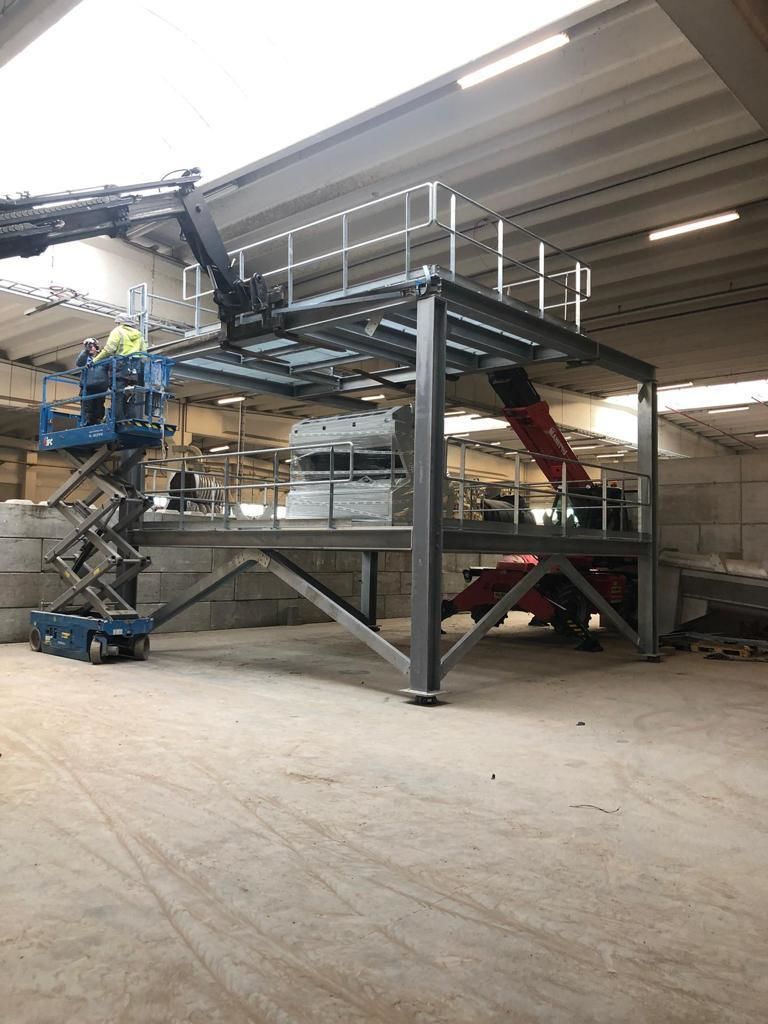 Steel machine platform 3D model | CGTrader