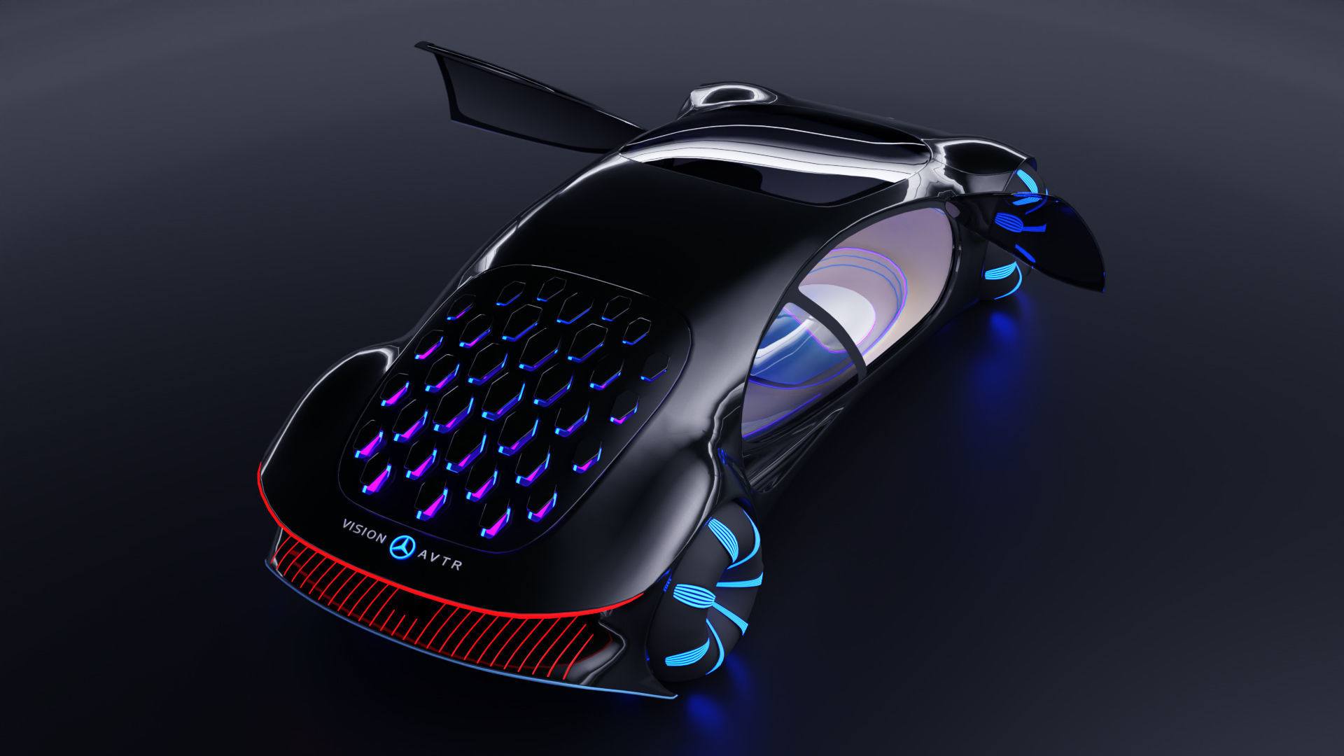 3D model Mercedes Vision avtr VR / AR / low-poly | CGTrader