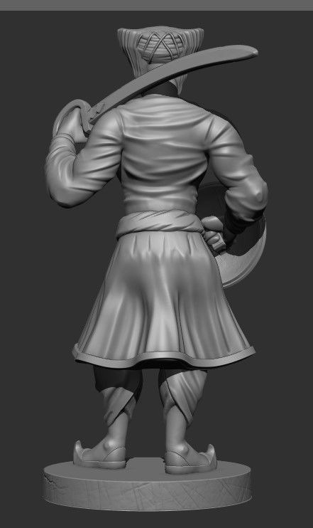 Mawala Maratha Warrior 2 3D model 3D printable | CGTrader