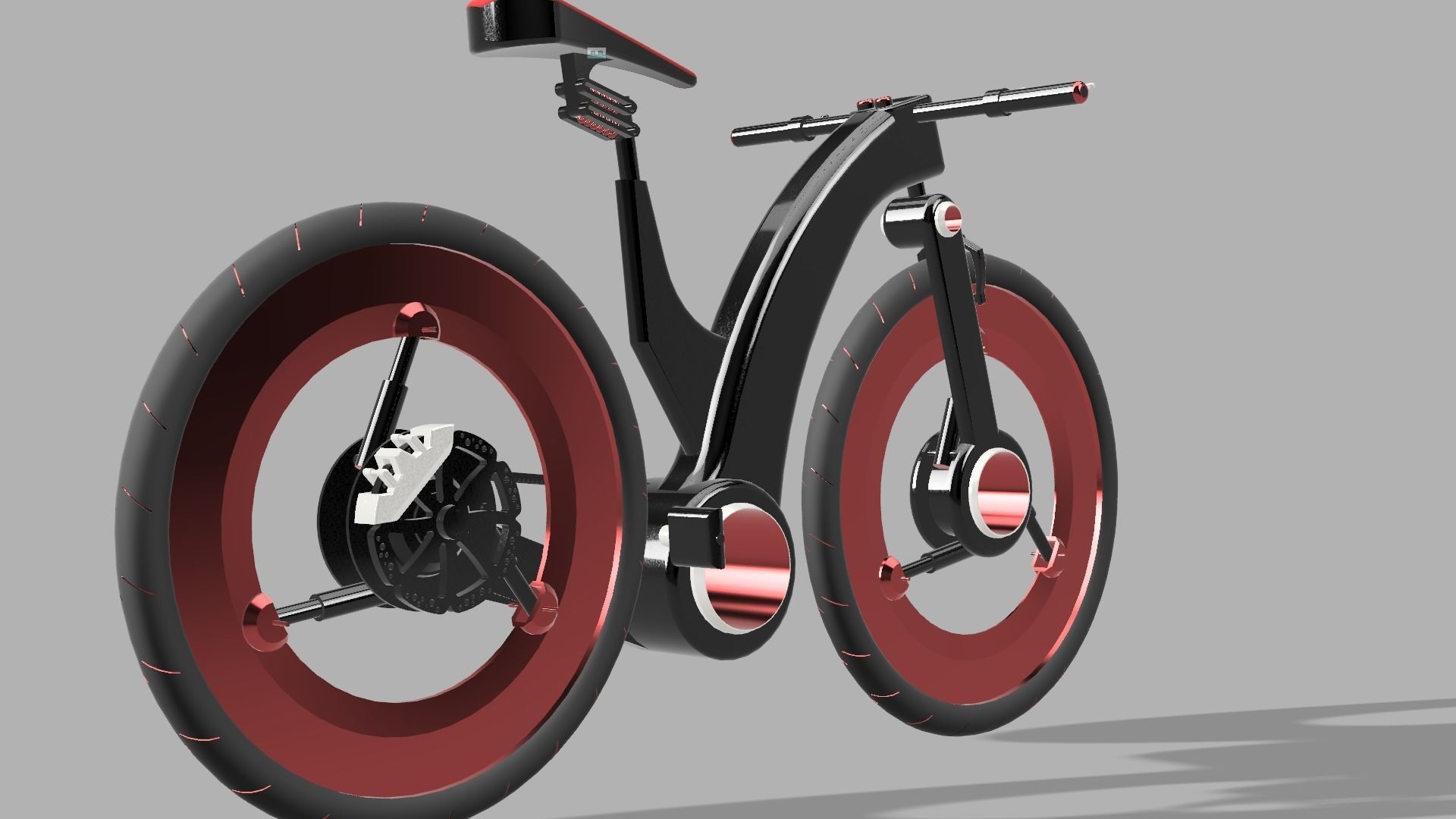 A stylish cycle 3D model 3D printable | CGTrader