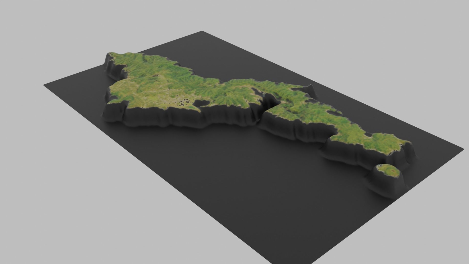 3D model American-Samoa Map VR / AR / low-poly | CGTrader