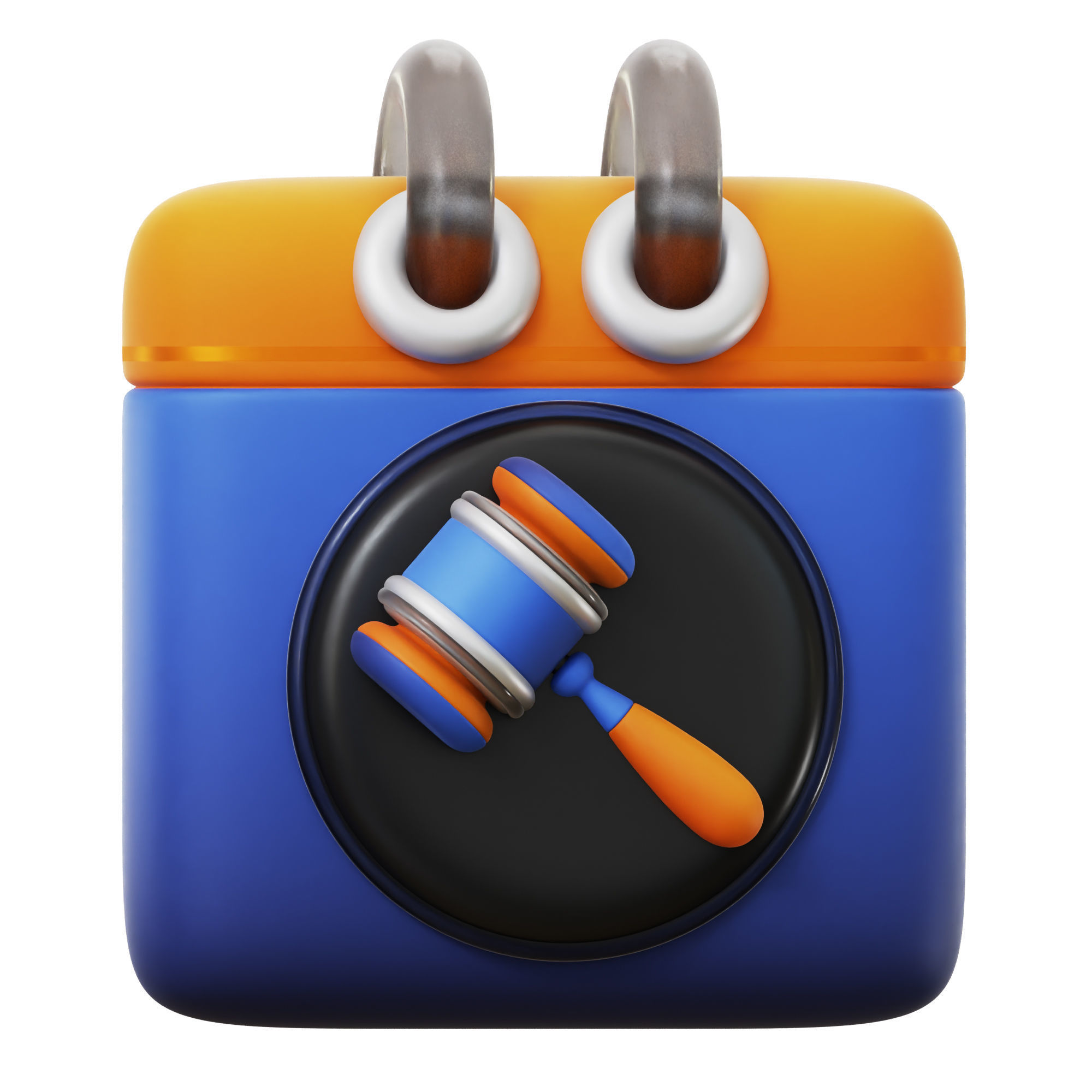 3D model Law Justice Icon Pack 3D Model VR / AR / low-poly | CGTrader
