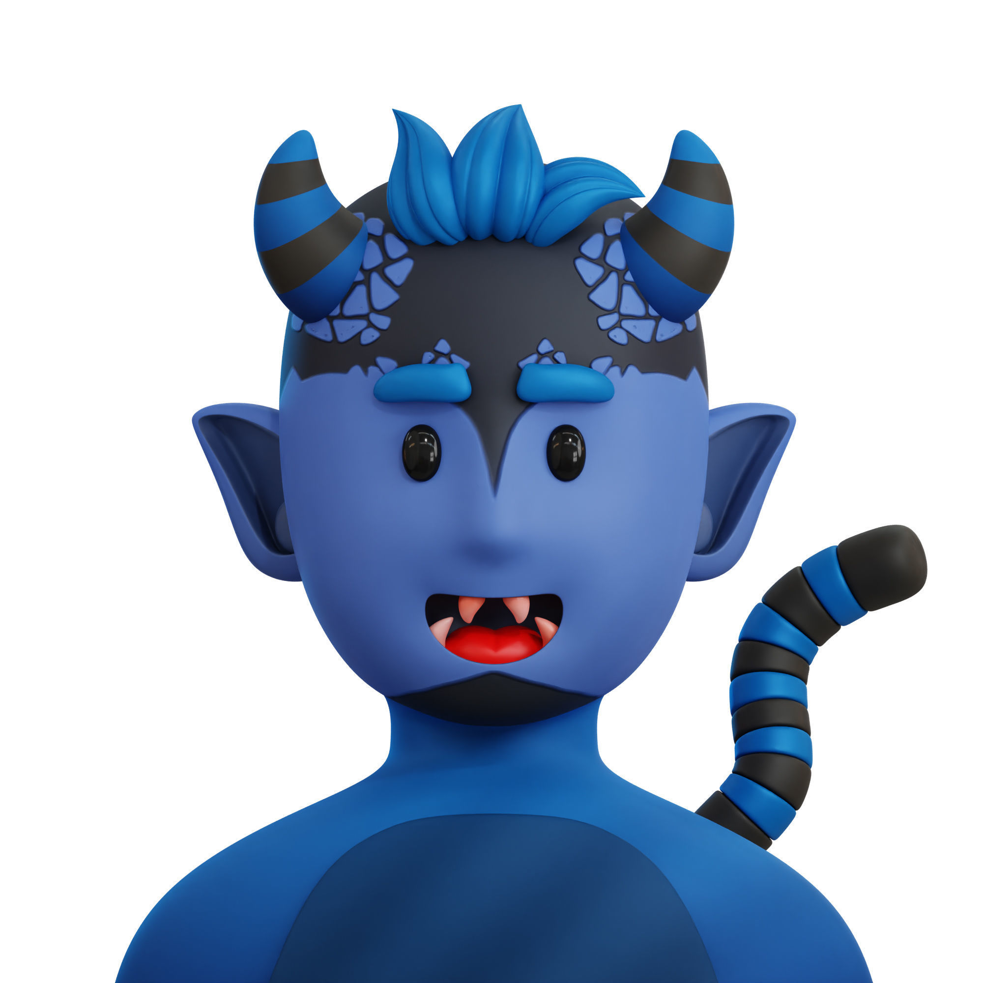 3D model Devil Avatar 3D Icon VR / AR / low-poly | CGTrader