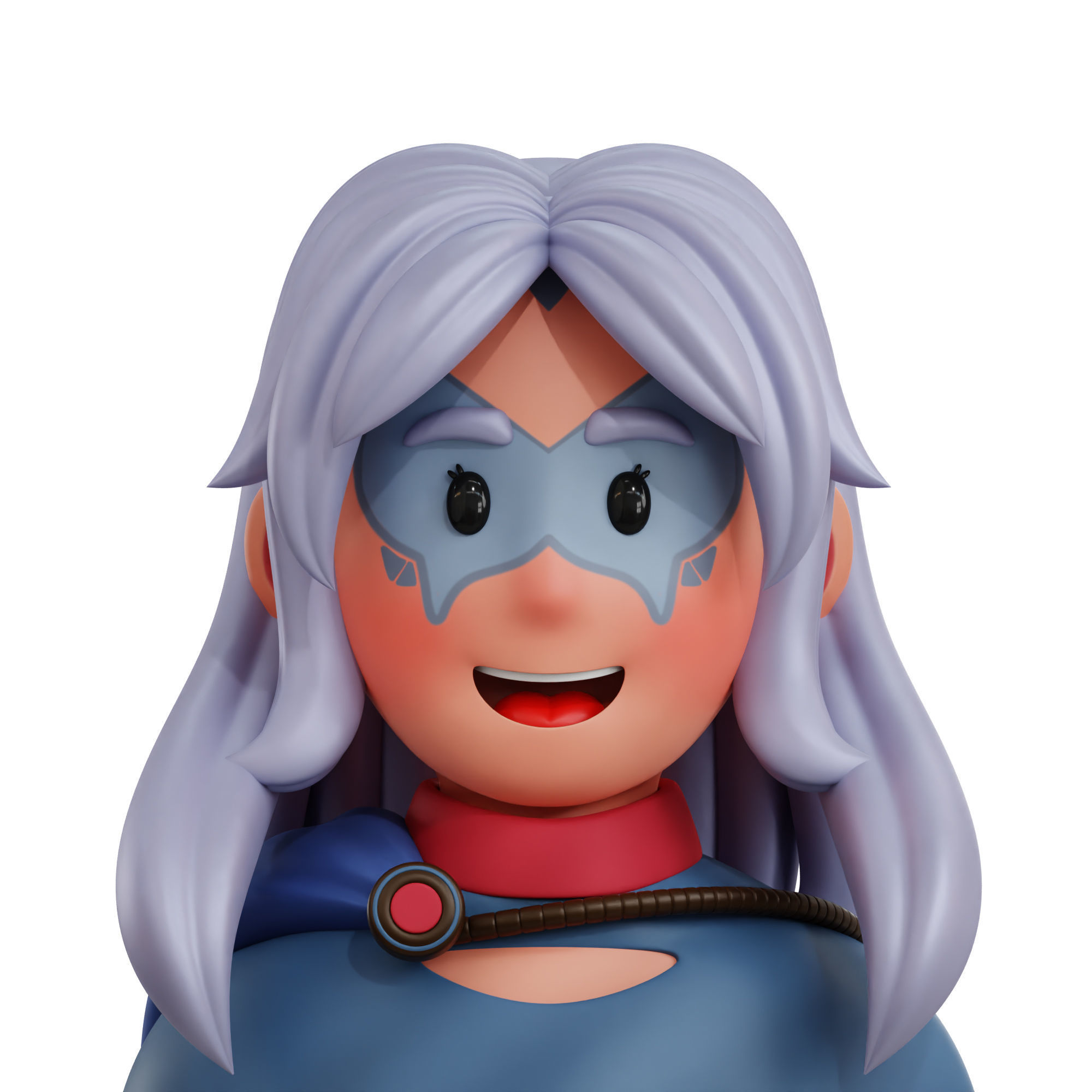3D model Superwoman Avatar 3D Icon VR / AR / low-poly | CGTrader