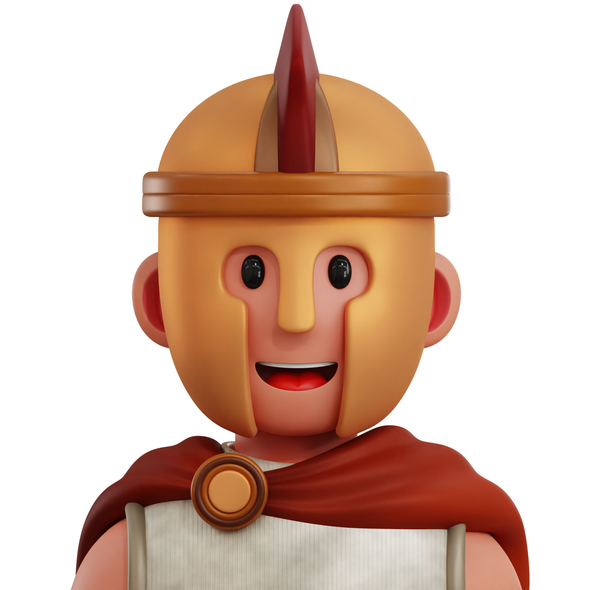 3D model Fighter Avatar 3D Icon VR / AR / low-poly | CGTrader