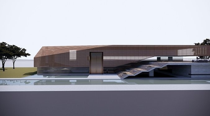 Red Museum 3D model | CGTrader