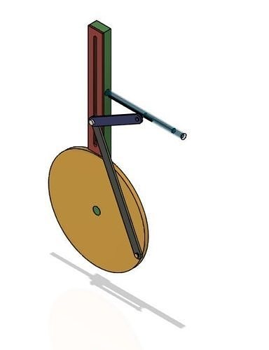Wheel Linkage Mechanism 3D model | CGTrader