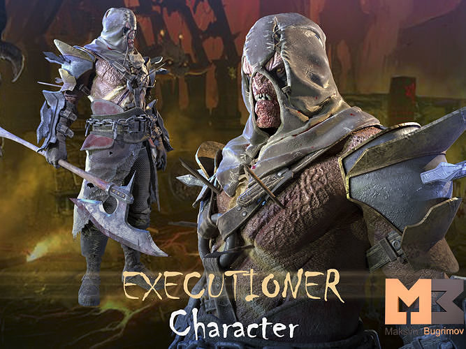 3D model Executioner RPG VR / AR / low-poly | CGTrader